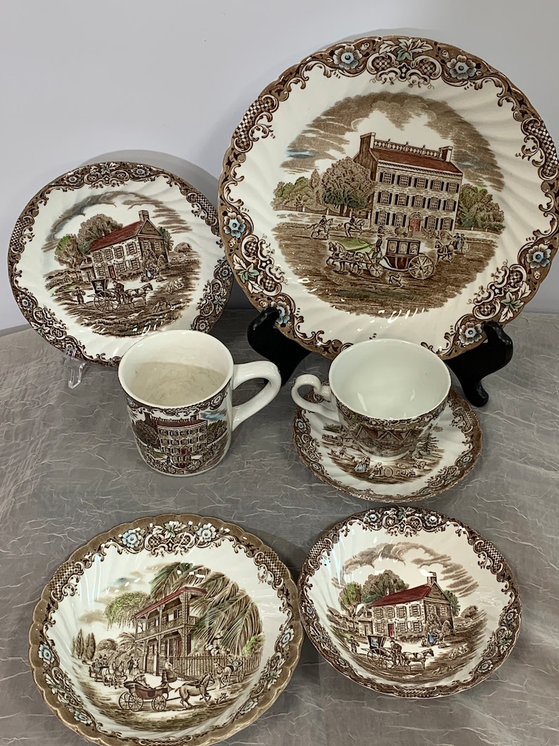 Johnson Brothers Heritage Hall Dinnerware Choose From: - Etsy