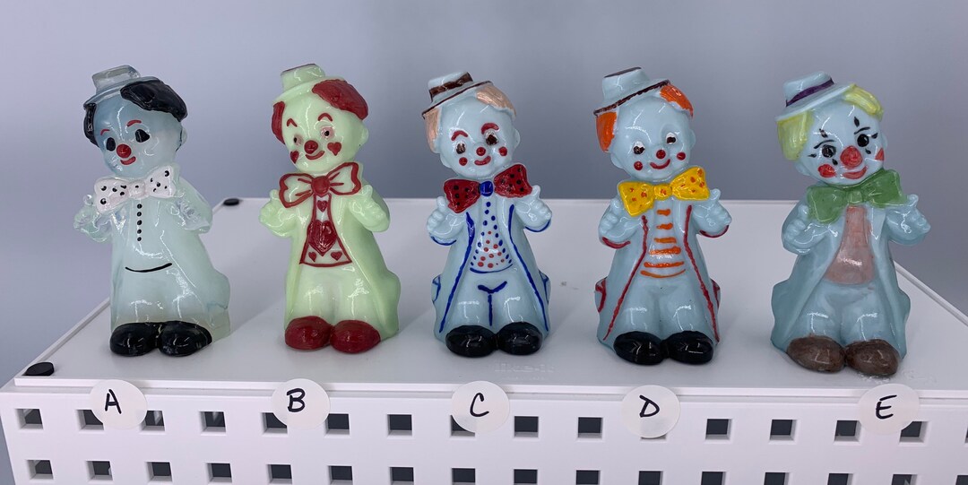 Vintage Boyd Glass | Choose From: Chuckles the Clown L Various Colors ...
