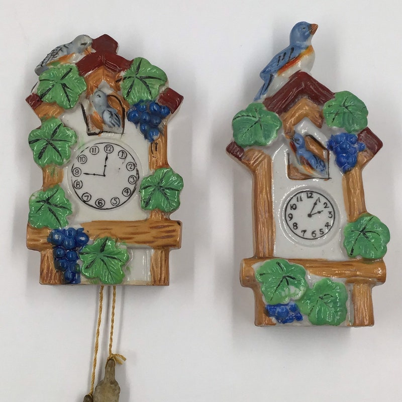 Birdhouse Clock - Etsy