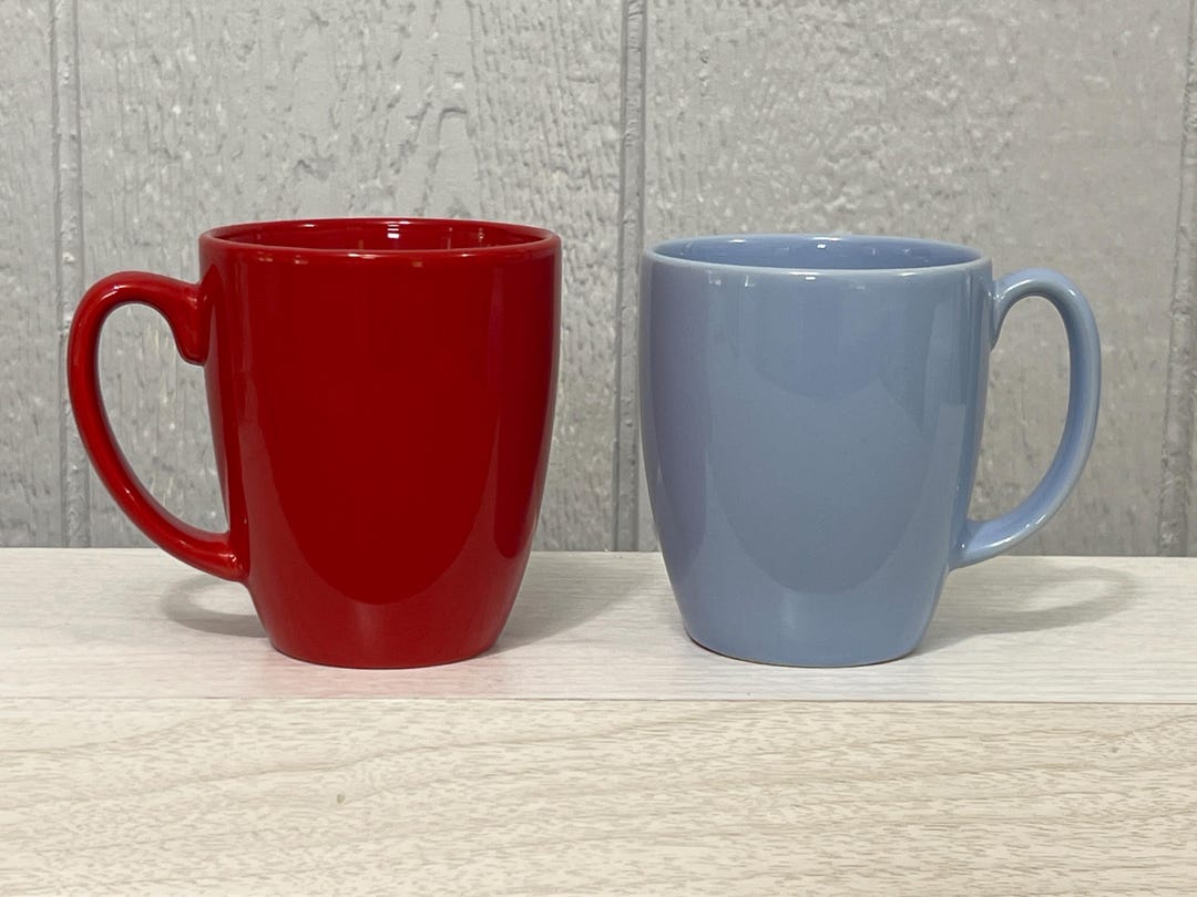 Vintage Corelle Solid Color Stoneware Mug | Choose From: (friendship ...