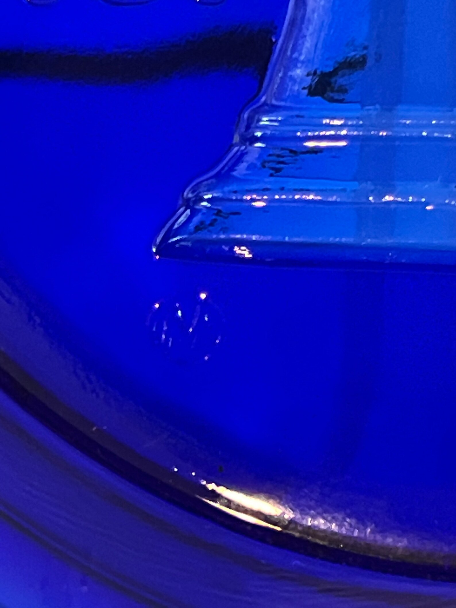 Vintage Cobalt Theme Glassware Choose From: Avon Mount - Etsy