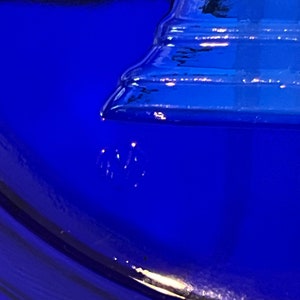 Vintage Cobalt Theme Glassware | Choose From: Avon Mount Vernon Oval ...