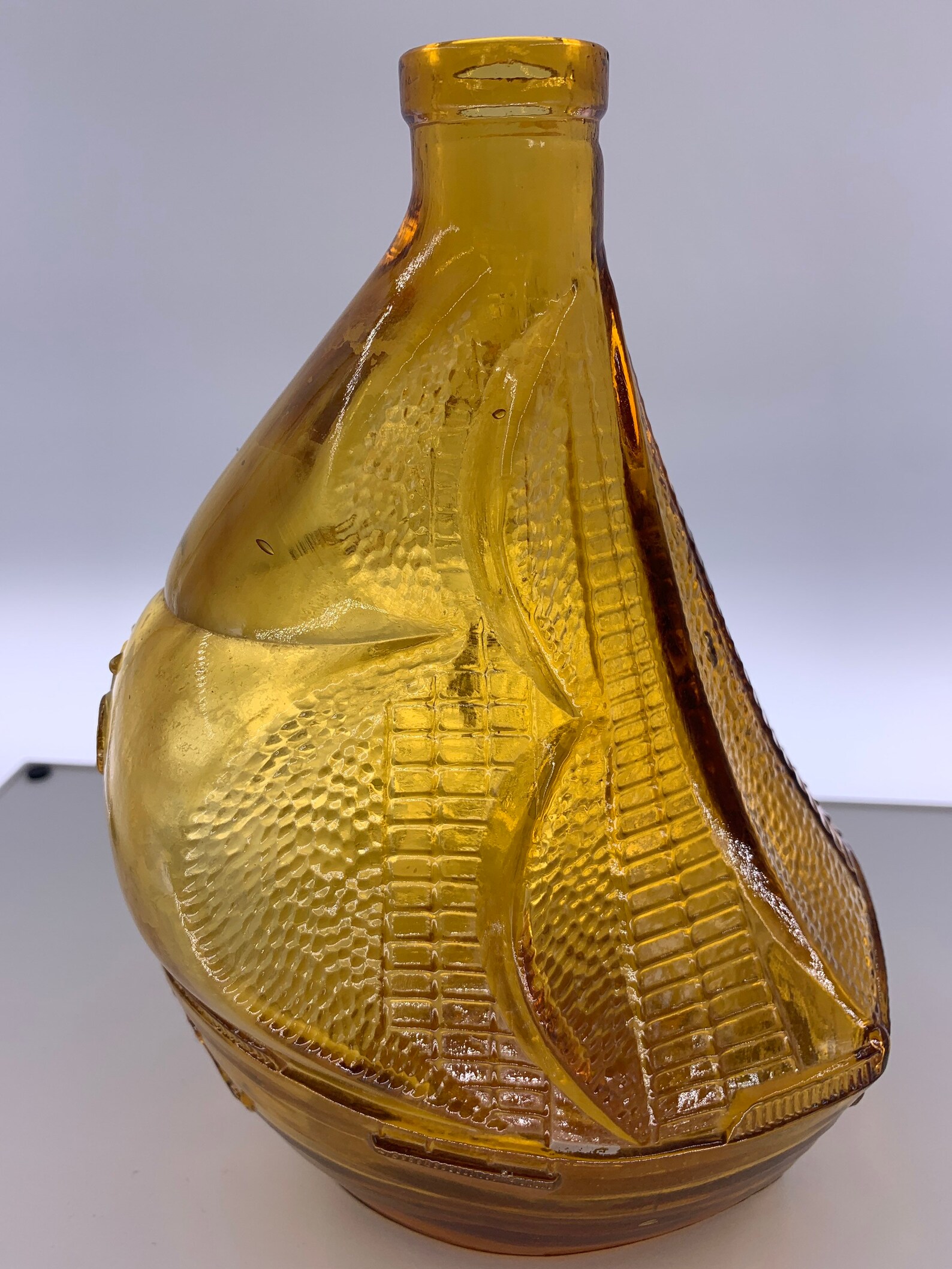 Vintage Art Glass Wine Bottle/decanter | Choose From: Old Sol Elephant ...
