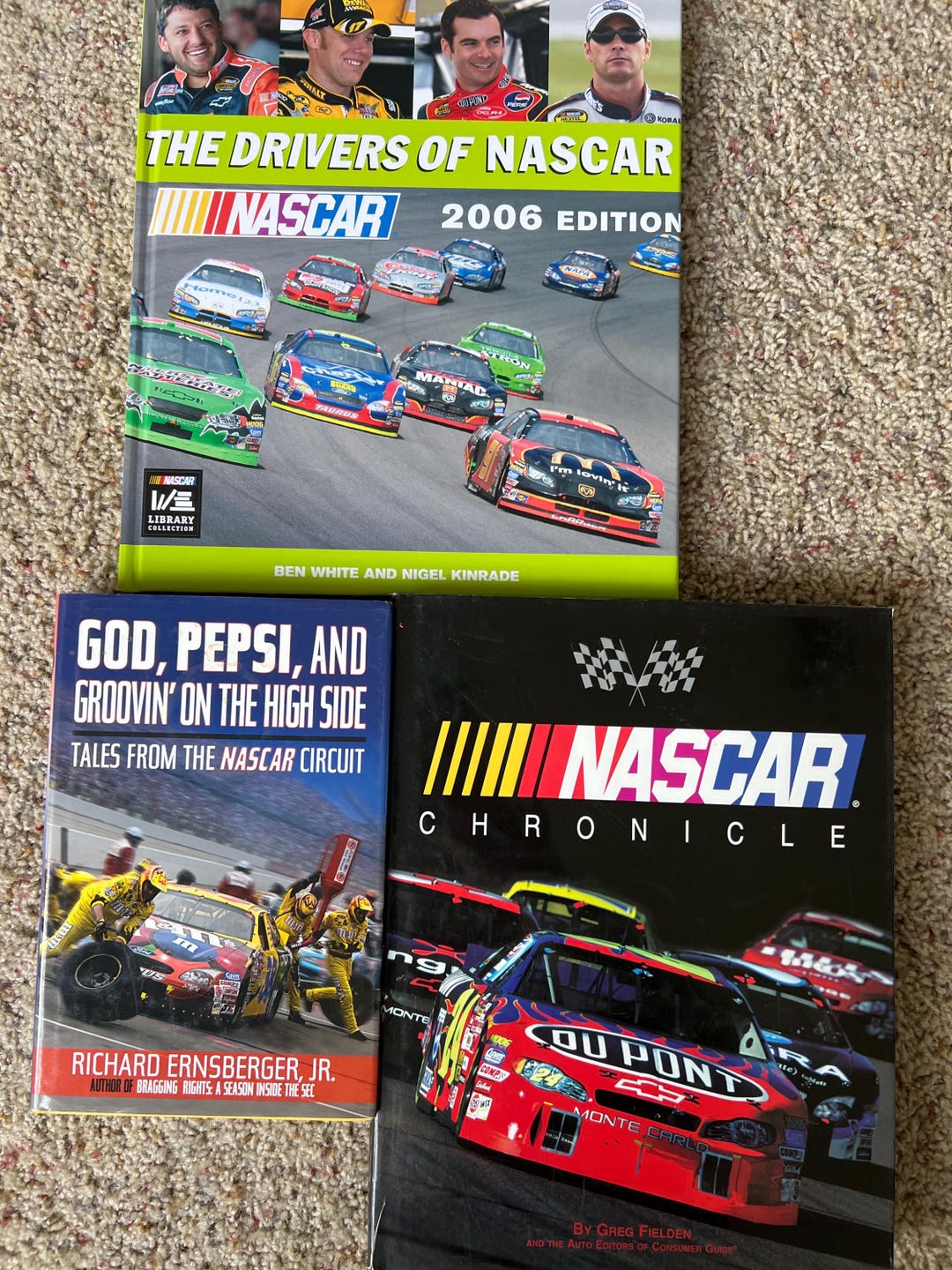 Vintage Nascar Books | Choose From: "god, Pepsi, and Groovin' on the ...