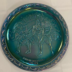 Indiana Glass Bas Relief American Bicentennial Plate | Choose From ...