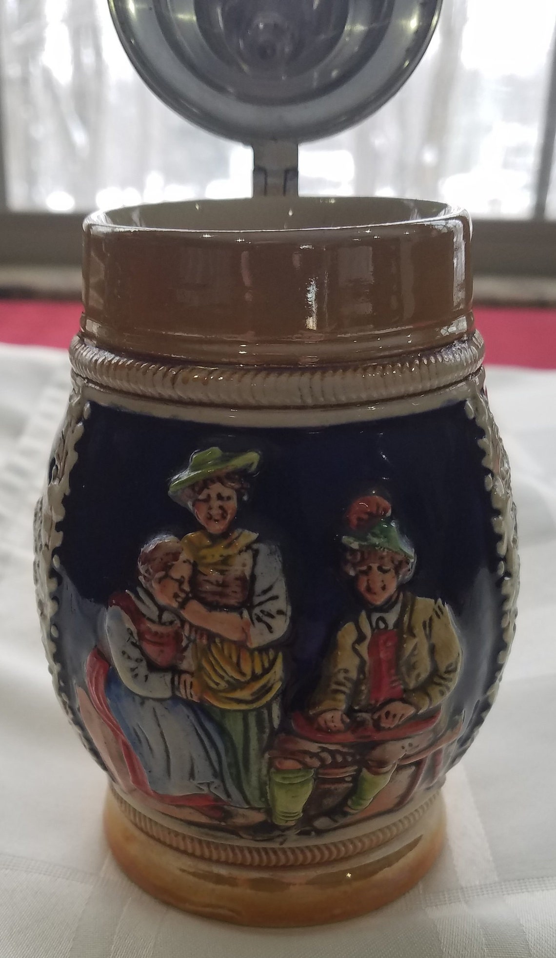 Vintage Marzi Remy 6 Lidded German Tankard Western | Etsy