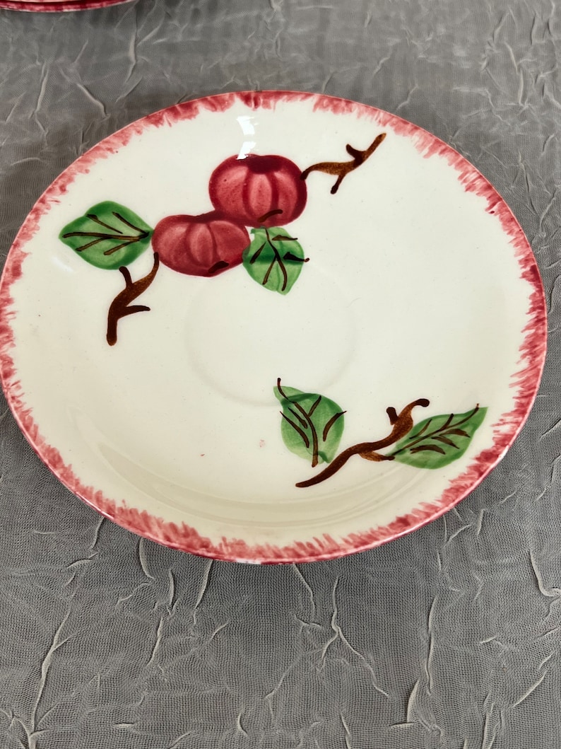 Vintage Blue Ridge Southern Potteries Crabapple Pattern - Etsy