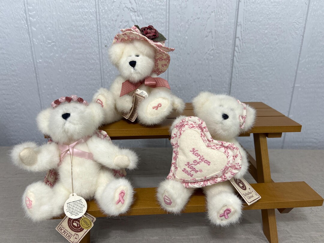 Longaberger Horizon of Hope Boyd's Bear I Faith L. Bearywell, Hope L ...