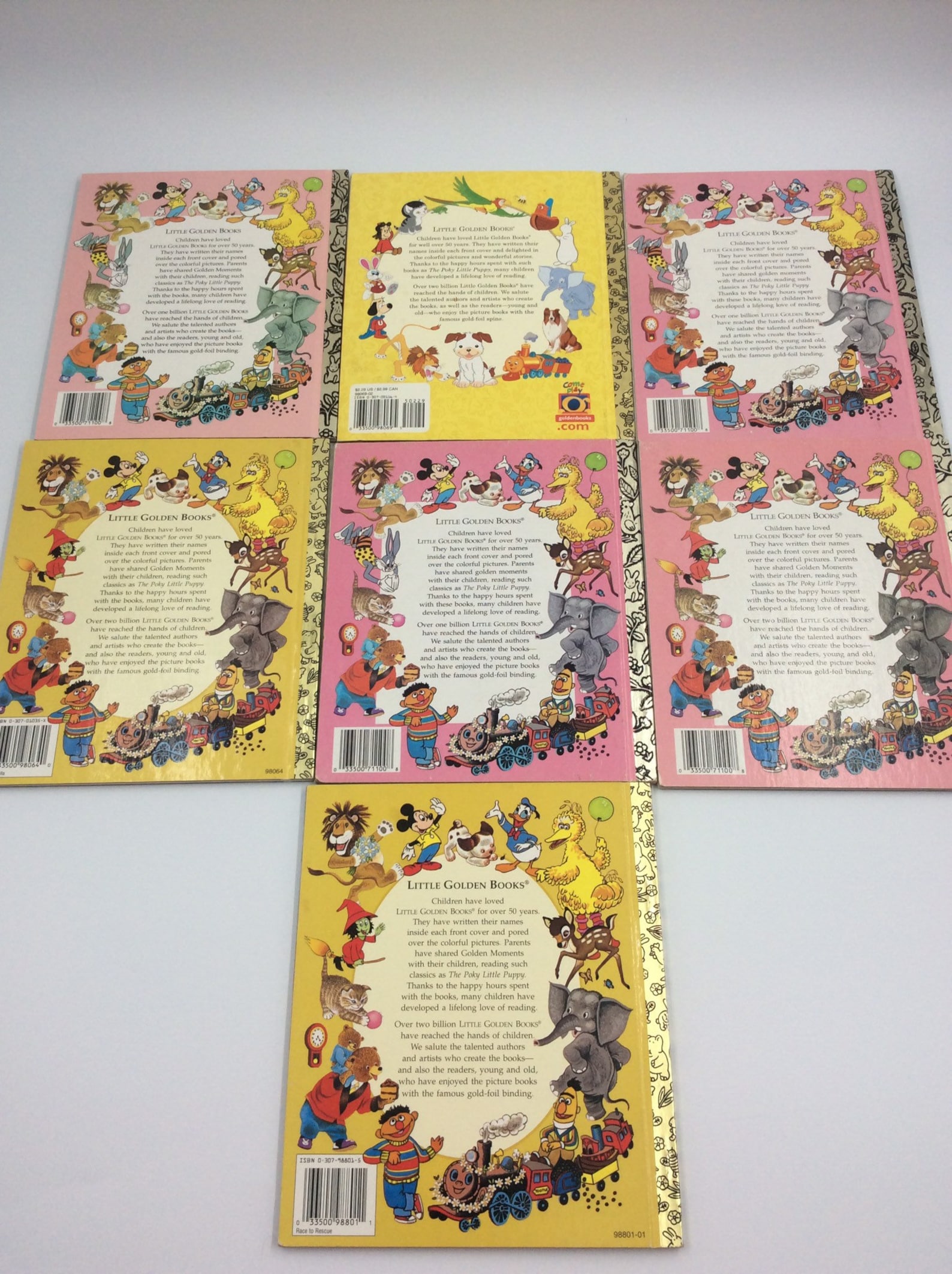 Little Golden Disney Books Lot 1980's-90's | Cinderella | Aladdin ...