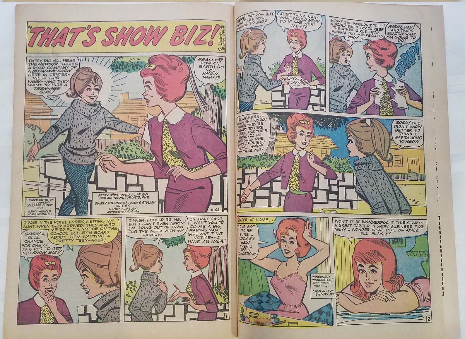 Vintage Marvel Patsy Walker | April 1964 Vol 1 Issue 114 | Marvel ...