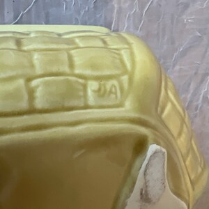 Vintage Cookson Pottery Planter | Choose From: Yellow Basketweave(cp ...