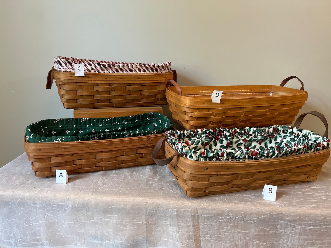 Longaberger Classic Baskets Choose From: Bread, Bakery, Pantry, or ...