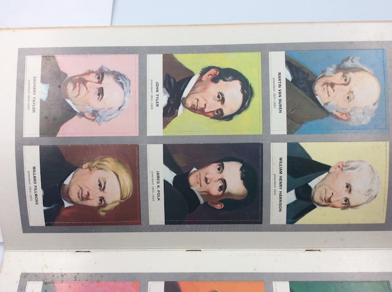 Presidents of the United States Trading Cards | Golden Funtimes Trading ...