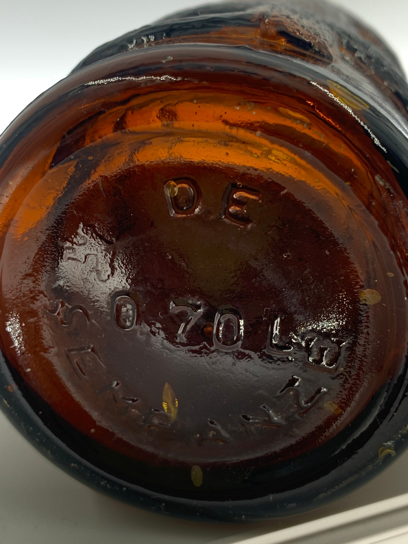 Vintage Art Glass Wine Bottle/decanter | Choose From: Old Sol Elephant ...