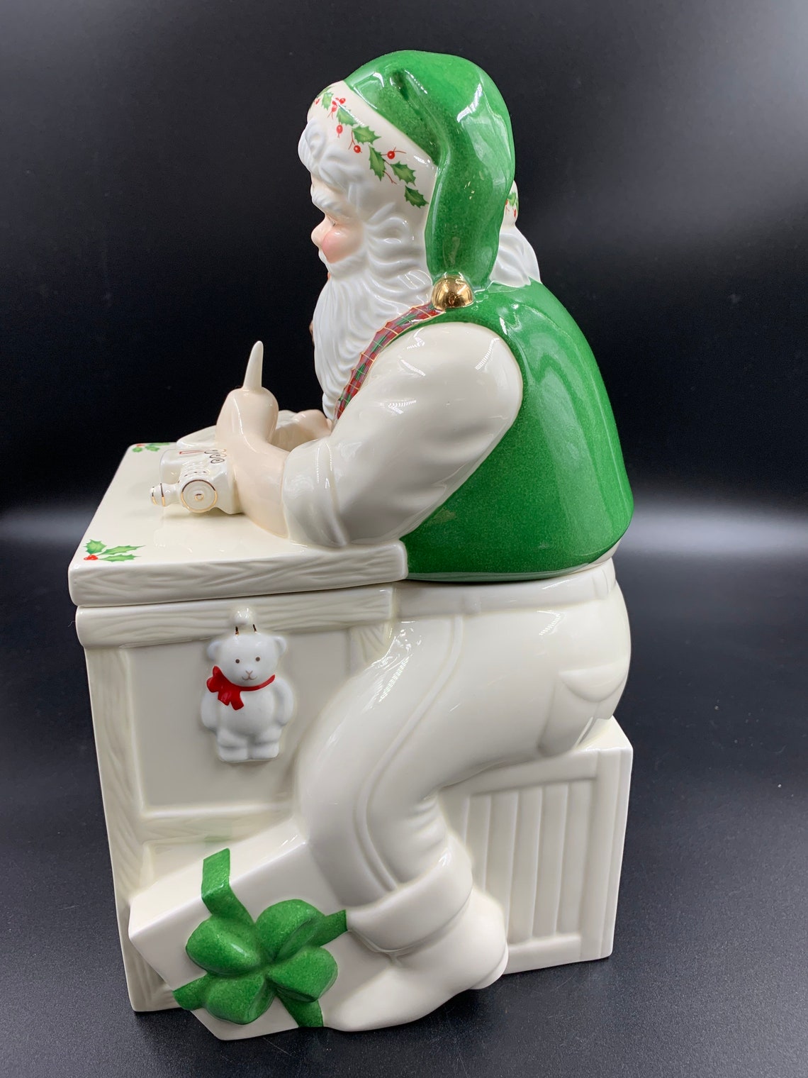 Lenox Santa's Holiday Toy Shop Santa's Workbench - Etsy
