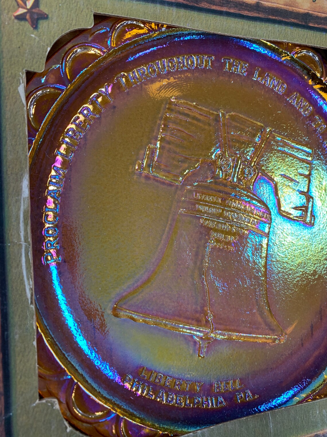 Indiana Glass Bas Relief American Bicentennial Plate Choose - Etsy