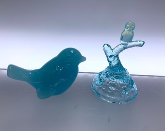 Fenton Glass Blue | Etsy