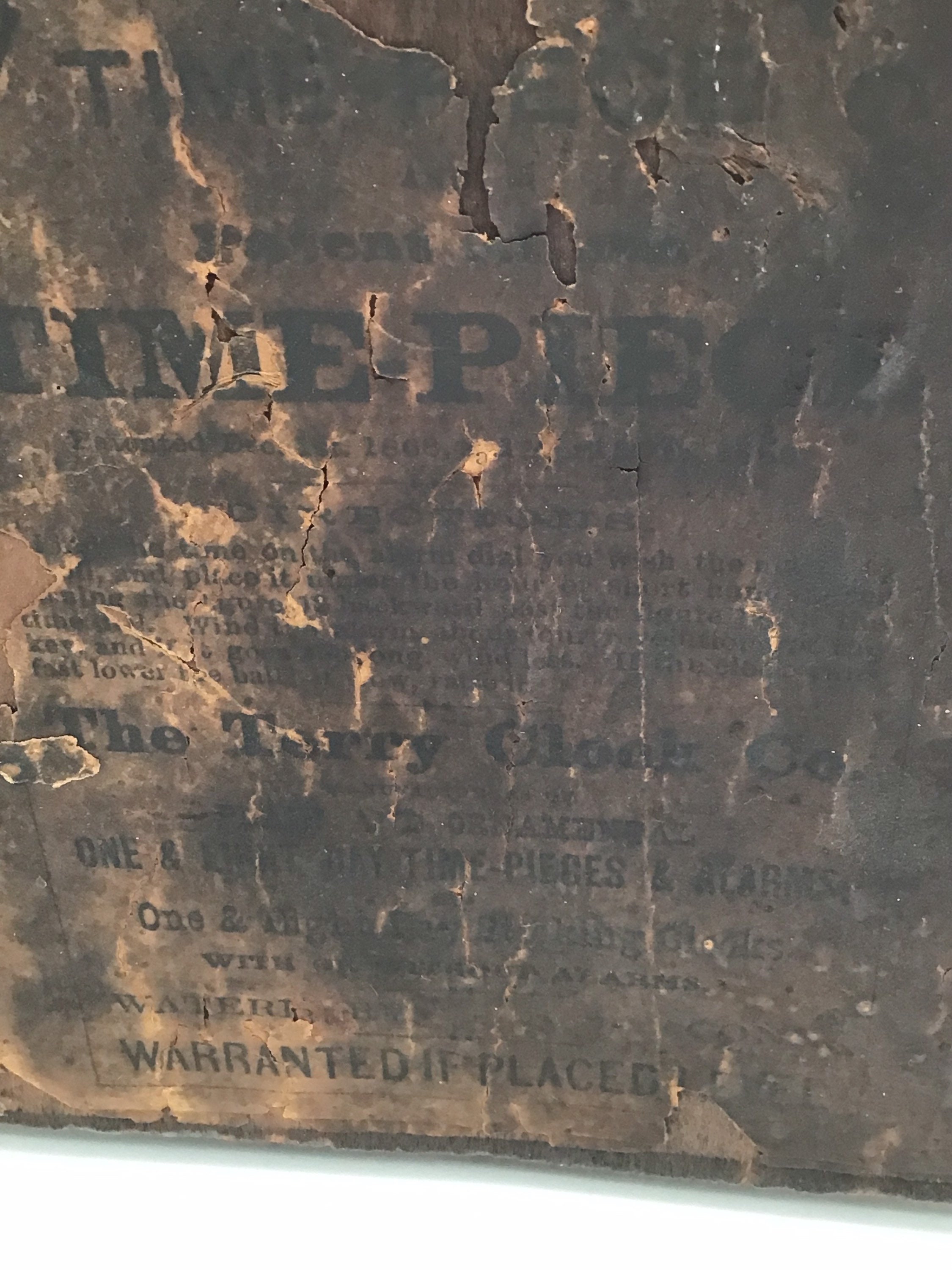 Antique American Fine Terry Clock Company Metal Statuary | Etsy