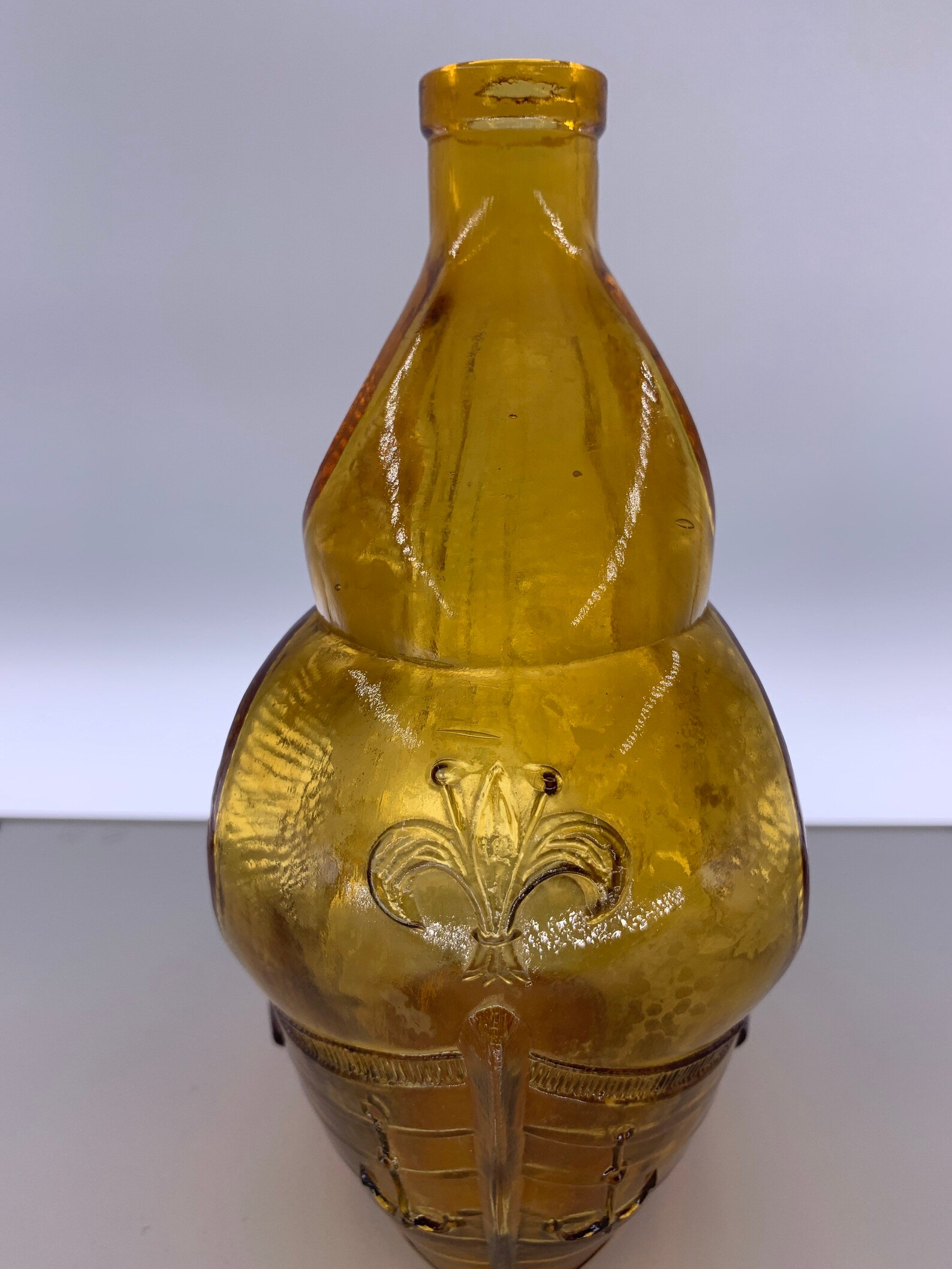 Vintage Art Glass Wine Bottle/decanter | Choose From: Old Sol Elephant ...