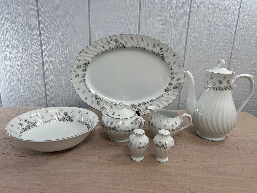 Picardy(platinum) by Style House(pnk & Ylw Roses, Gray Leaves) | Choose ...