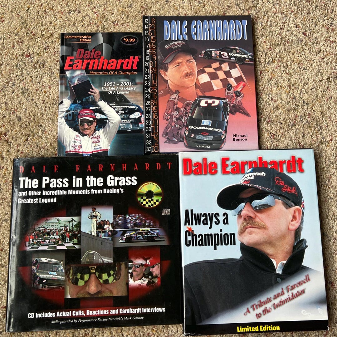 Vintage Dale Earnhardt NASCAR Books | Choose From: Choose From Various ...