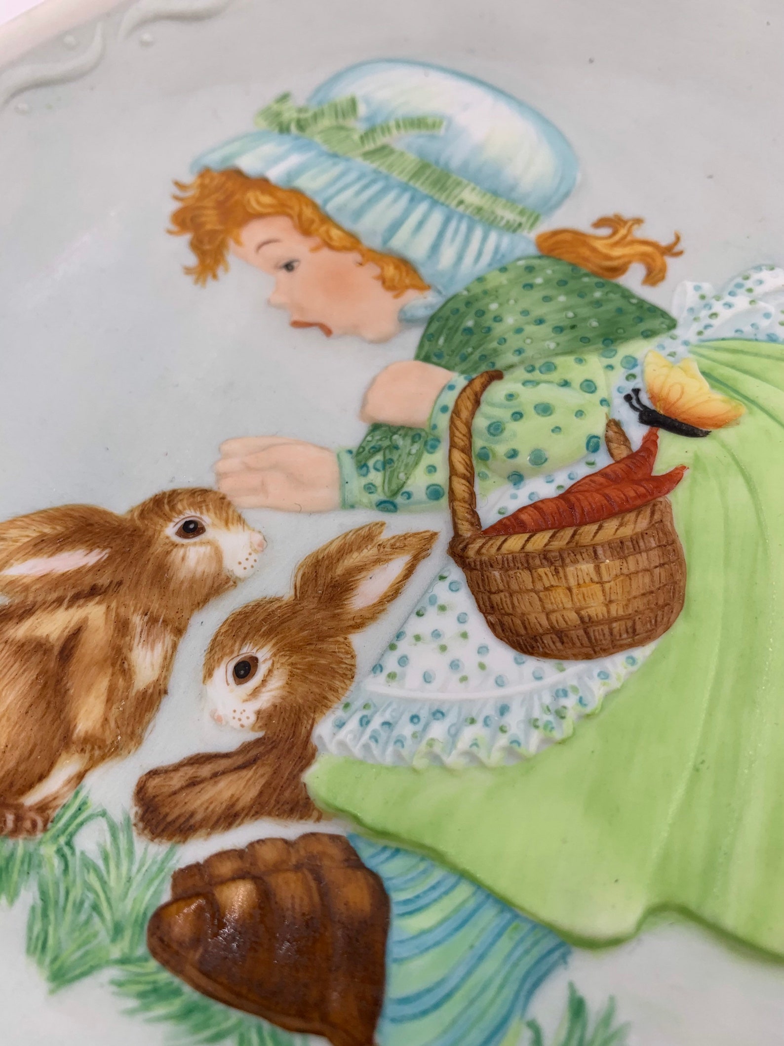 Vintage Collectible Plates | Choose From 2 | 1982 Cobblestone Kids ...