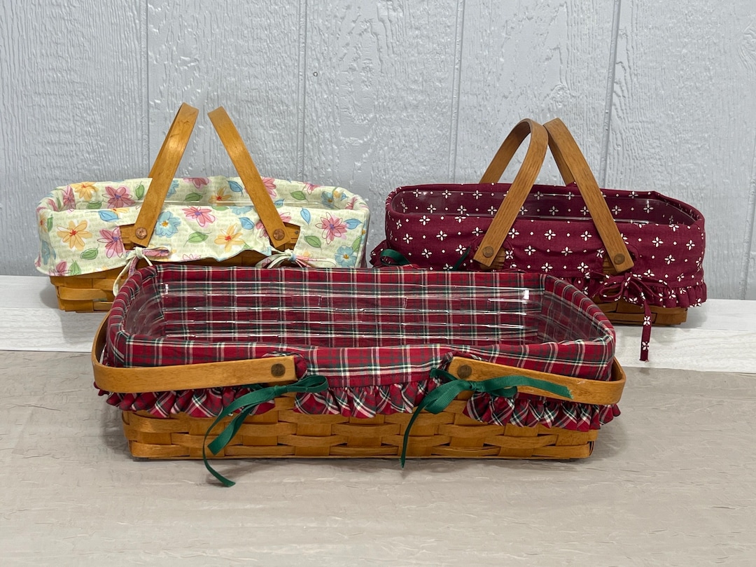 Longaberger Classic Gathering Baskets Home Decor Storage and ...
