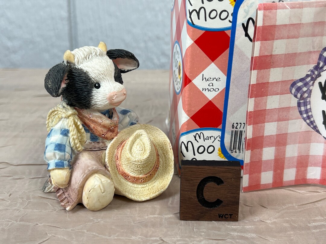 Mary Moo Moo's Collectible Figure | Cowboy Collection | Choose From ...