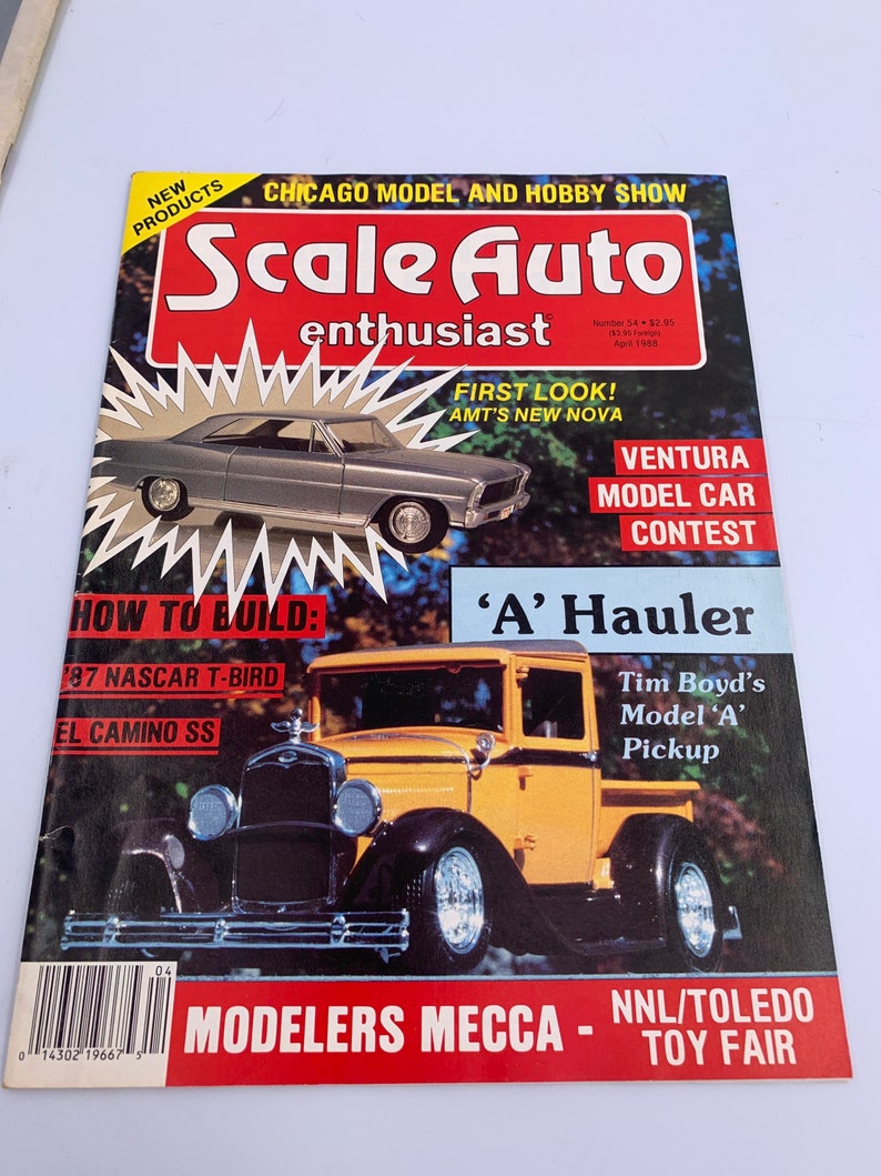 Vintage Model Car Magazine Choose From: Nov 64 Rod & Custom - Etsy