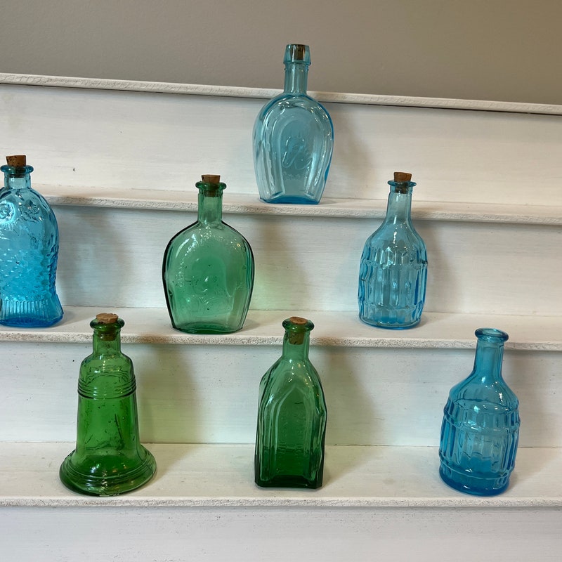Wheaton Miniature Glass Bottle - Etsy