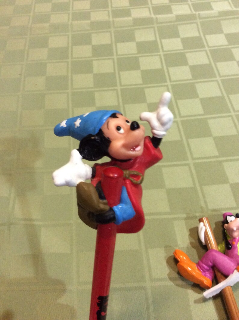 1980s Mickey Mouse Donald Duck Goofy Pencils Set of 4 | Etsy