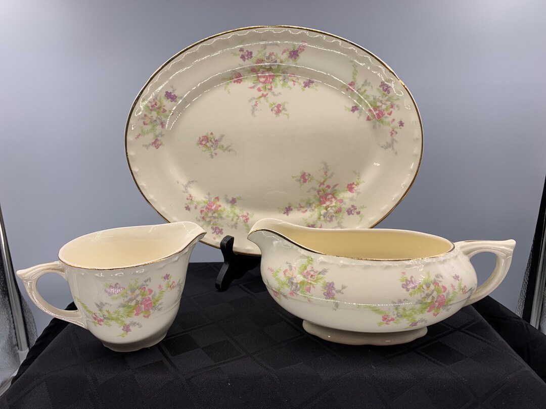Vintage Crooksville China Spring Blossom Hostess Pieces | Choose From ...