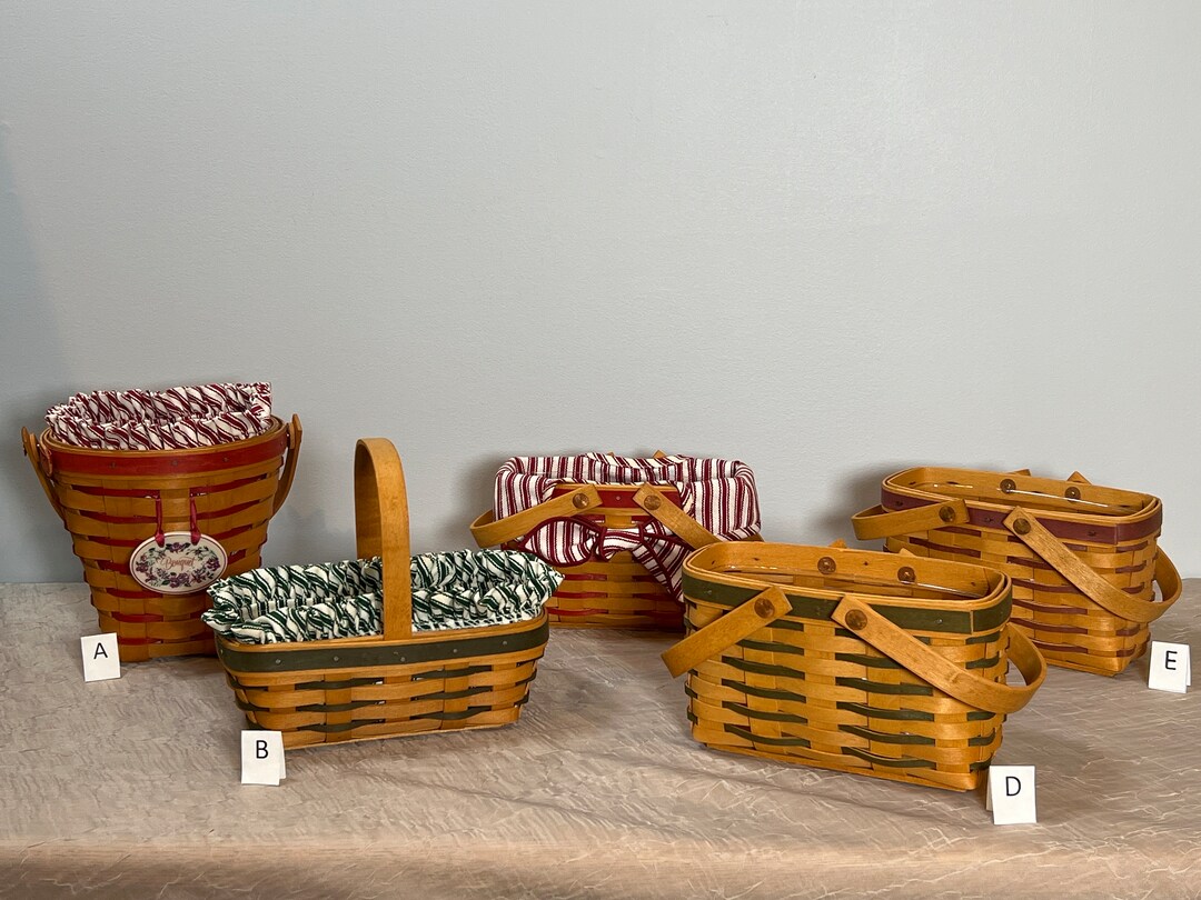Longaberger Sweetheart Series Baskets I Choose From: 1996 Bouquet, 1997 ...