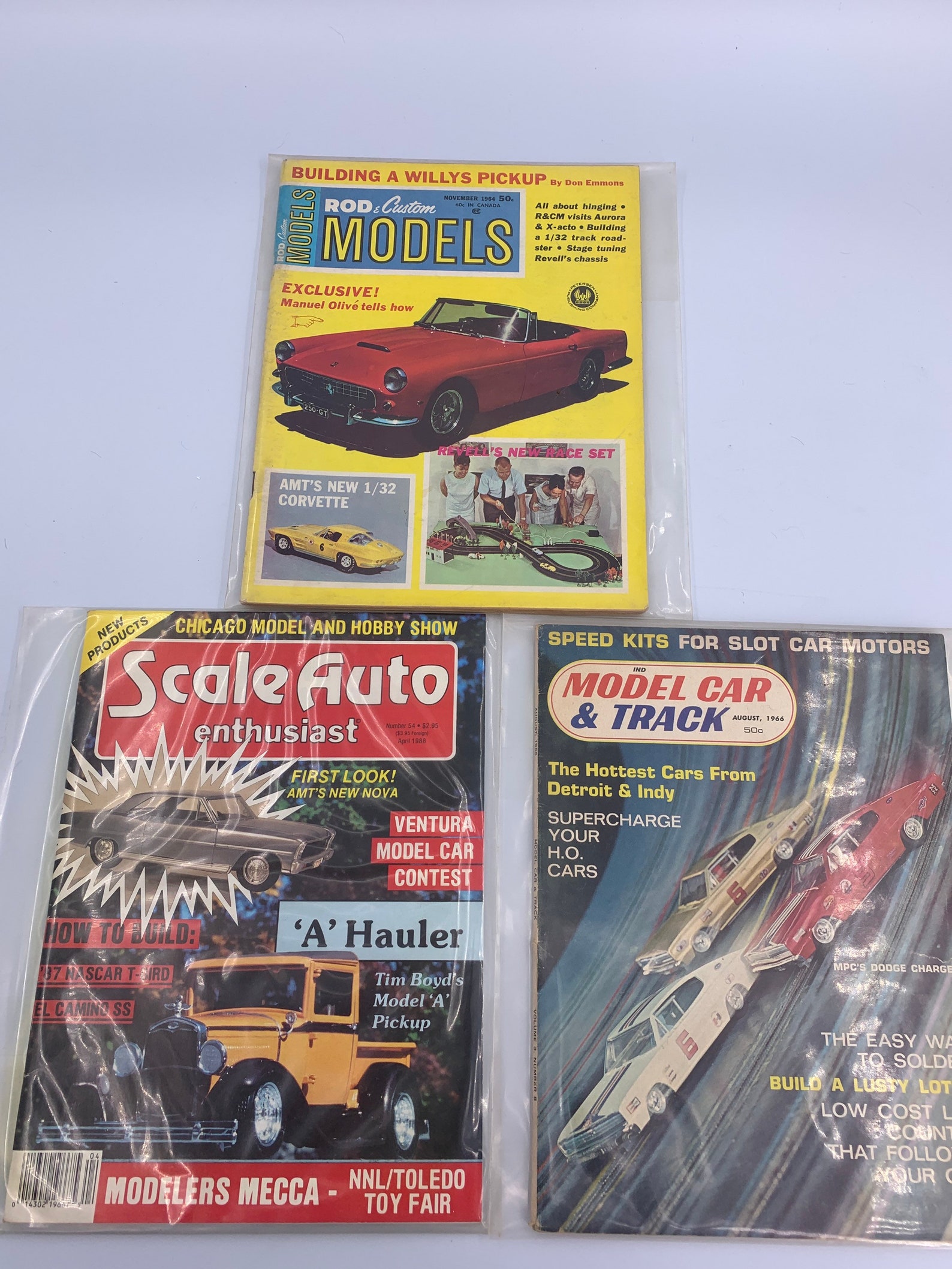 Vintage Model Car Magazine Choose From: Nov 64 Rod & Custom - Etsy
