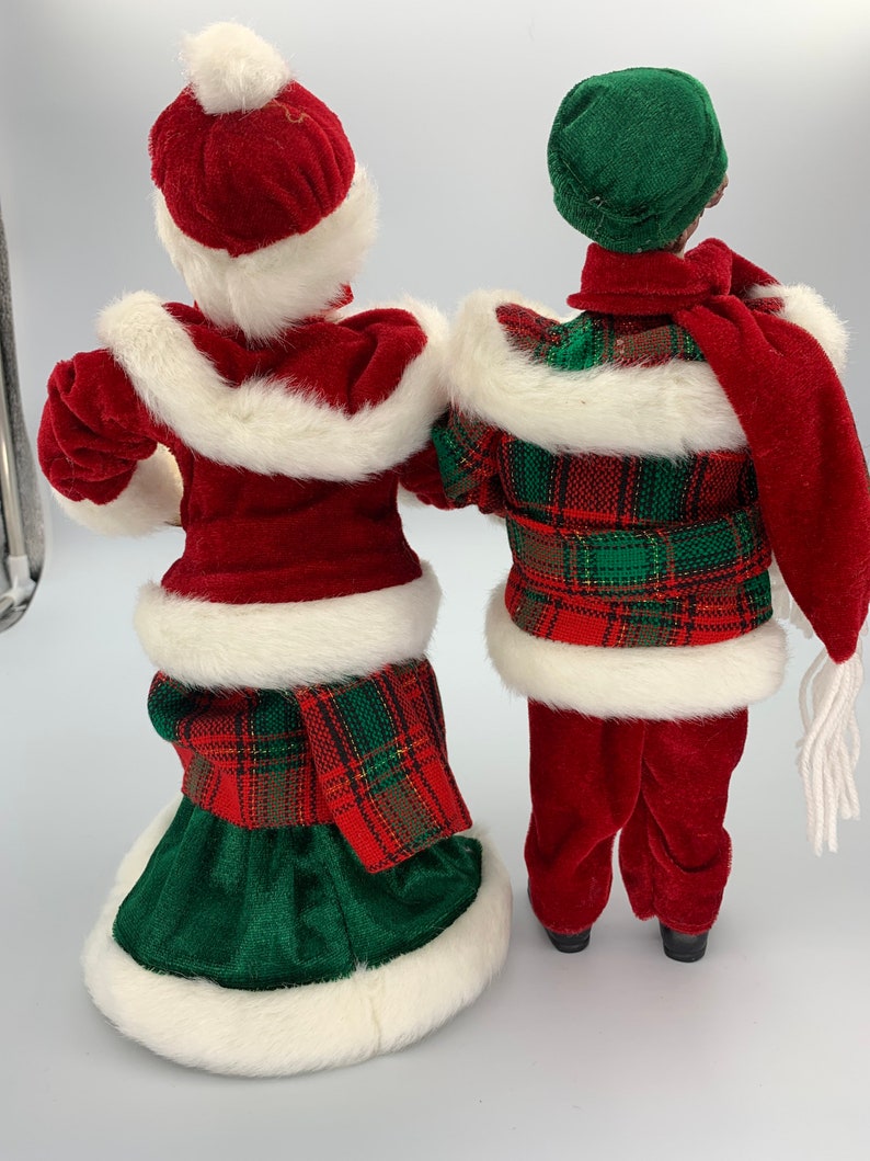 Regency International Family Set of 4 Carolers Dressed In | Etsy