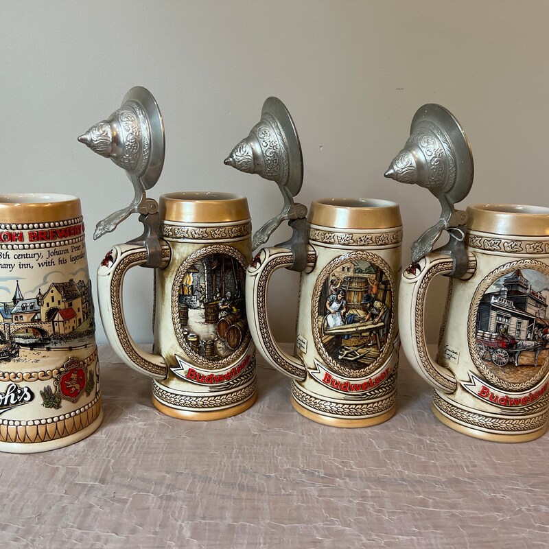 Budweiser Stein - Etsy