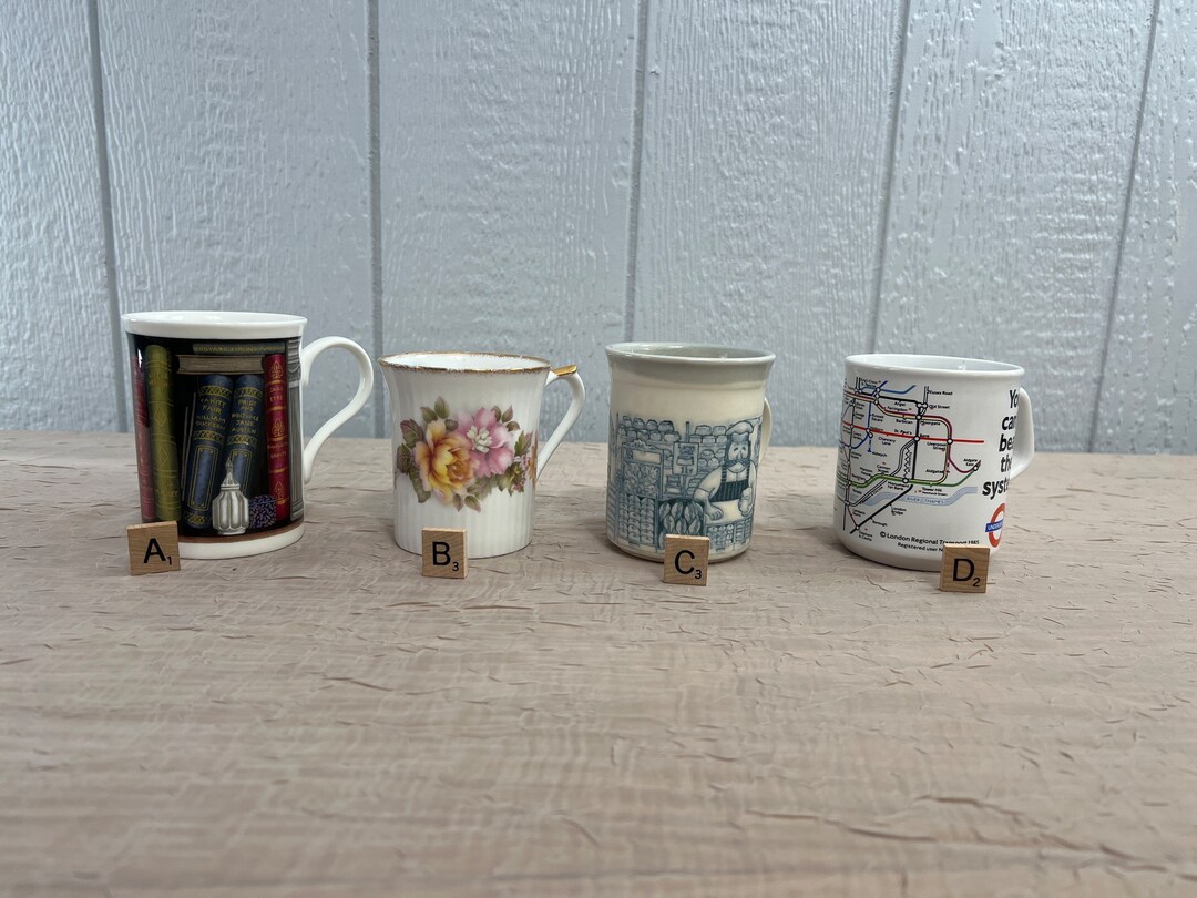 Vintage Made in England Mugs | Choose From:crown Trent Library Mug ...
