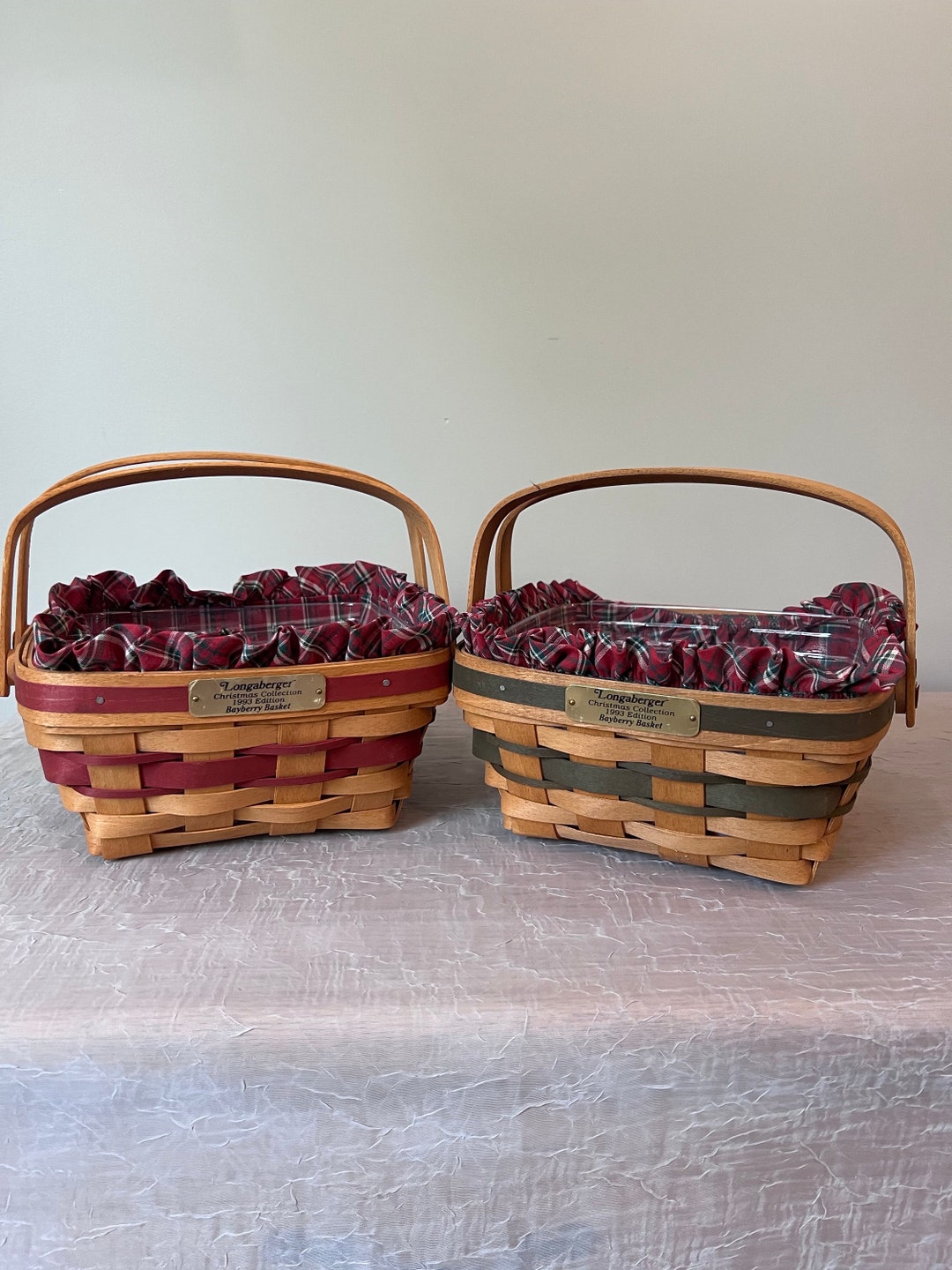Longaberger Holiday Basket | Choose From: Various 1993 Bayberry Basket ...