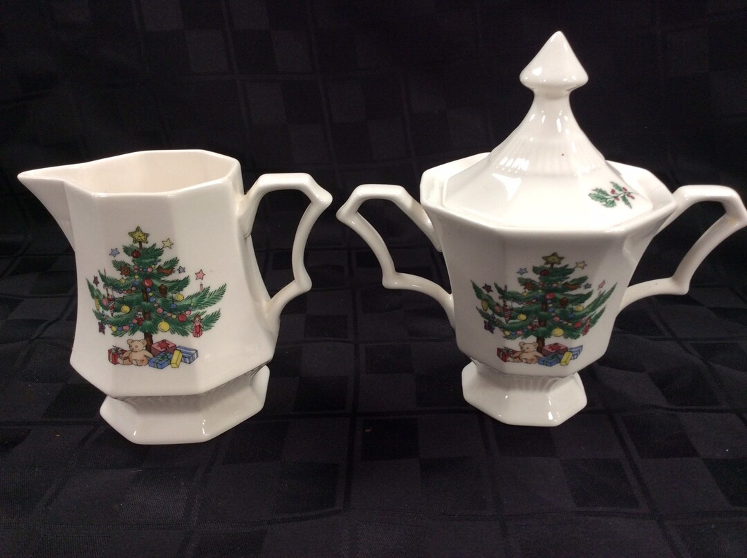 Vintage Nikko Christmastime Tea Set Choose From 3 Tea Pot/cream & Sugar ...