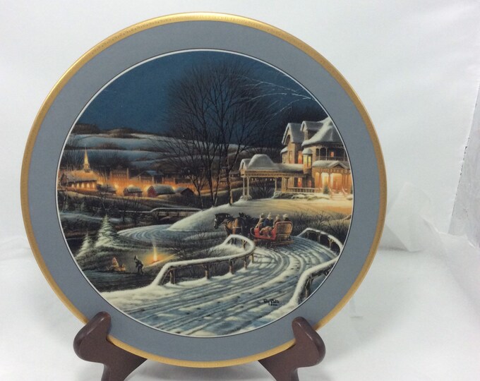 Terry Redlin "family Traditions" #1619 Fine Collector Plate | Created ...