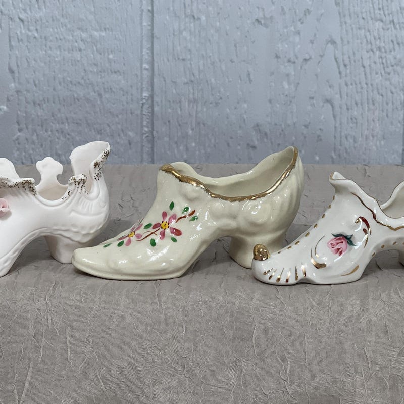 Porcelain Shoe - Etsy UK