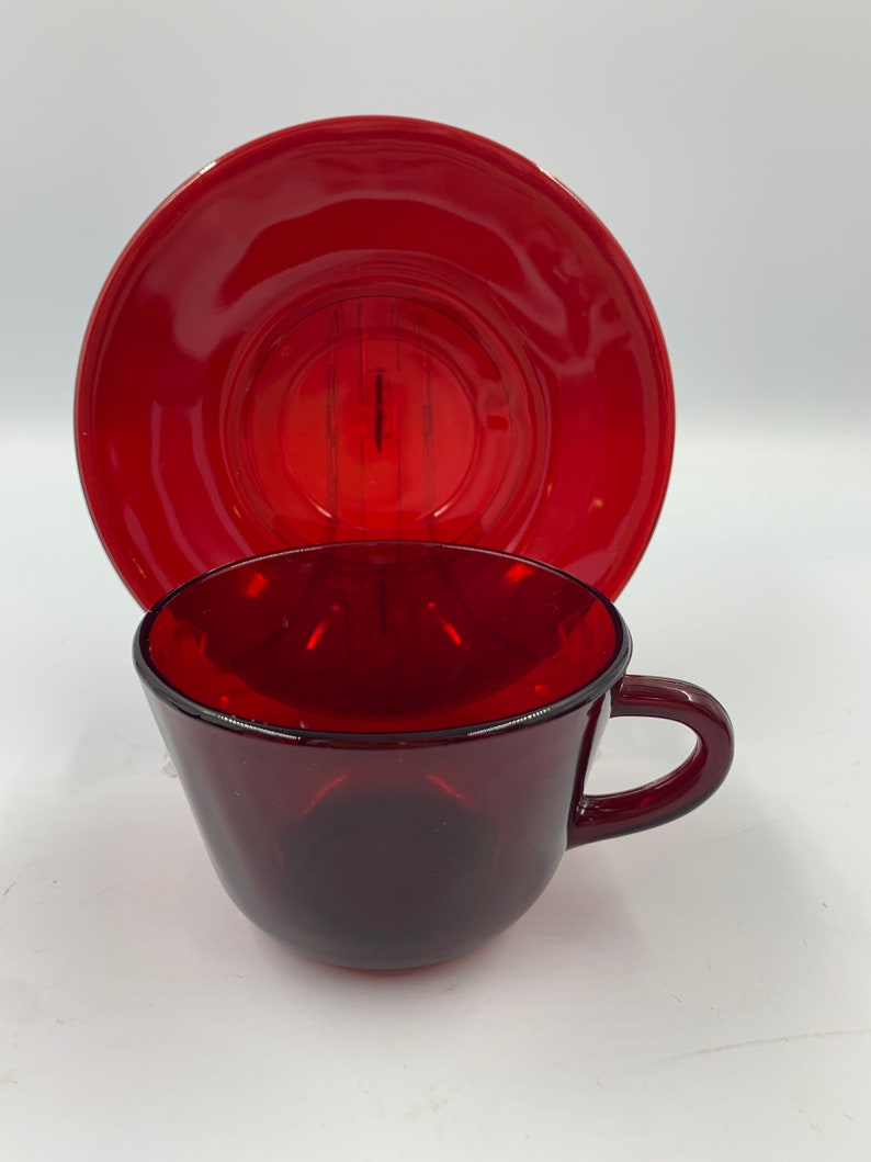 Vintage Anchor Hocking Royal Ruby Red Dinnerware Choose | Etsy