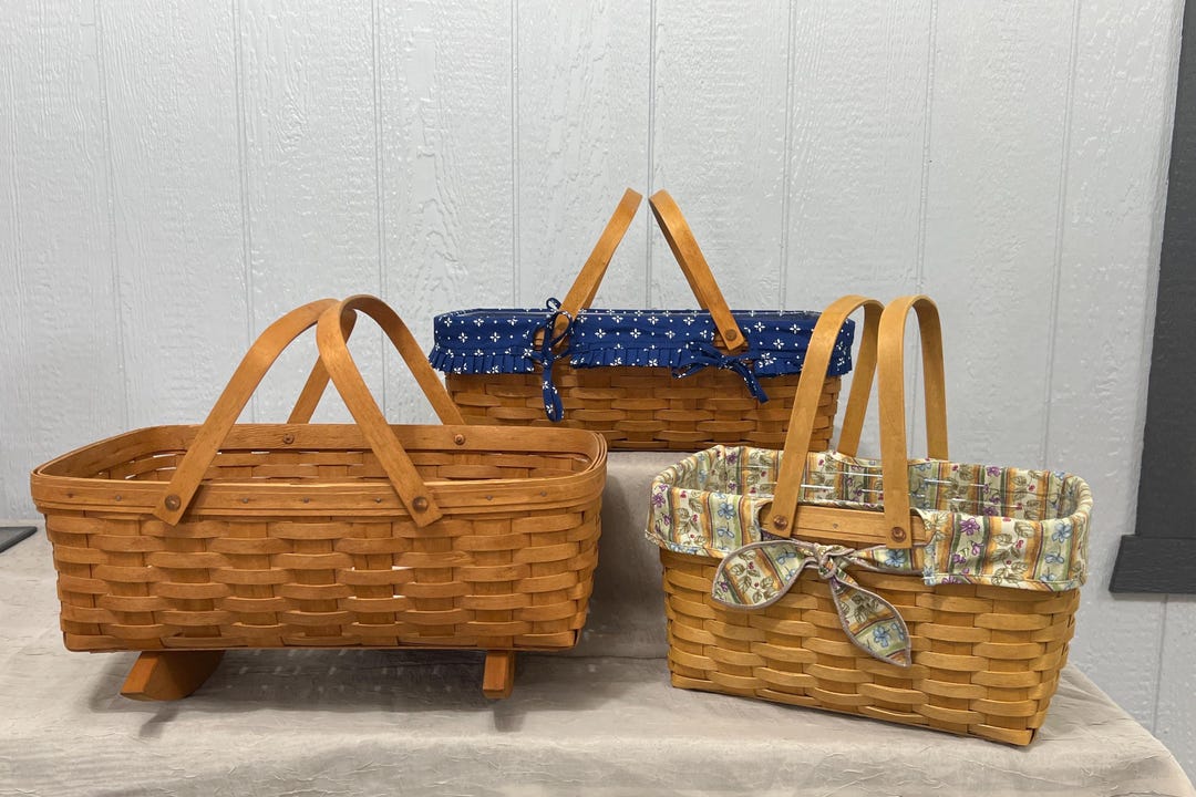 Longaberger Classic Baskets Home Decor Storage and Organization ...