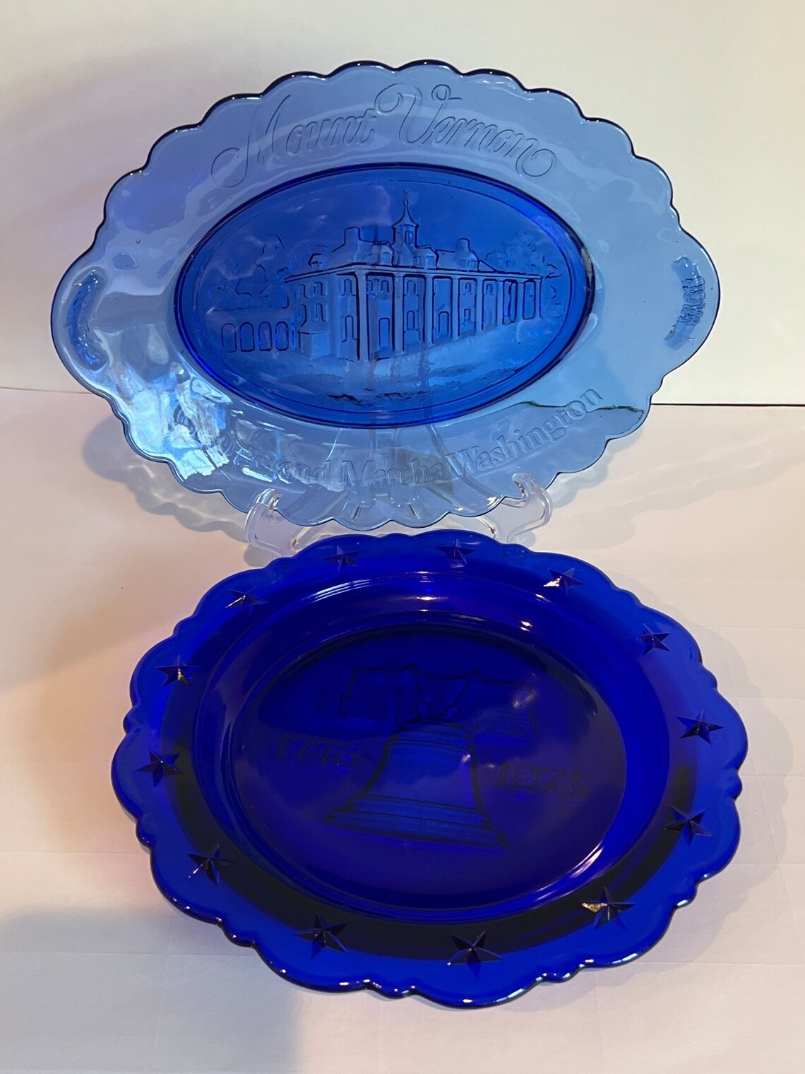 Vintage Cobalt Theme Glassware Choose From: Avon Mount - Etsy