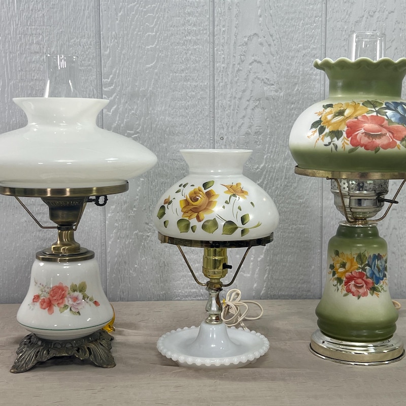 Hurricane Lamp Gwtw - Etsy