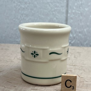 Longaberger Pottery | Choose From: Classic Blue S/P Set, Heritage Green ...