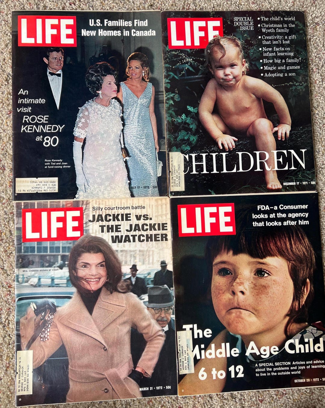 Vintage 1970s Time Life Magazines | Choose From: July 17th 1970, Dec ...