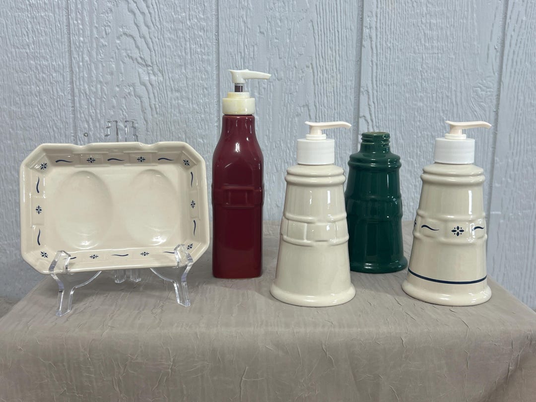 Longaberger Woven Traditions Pottery | Choose From: Paprika Dispenser ...