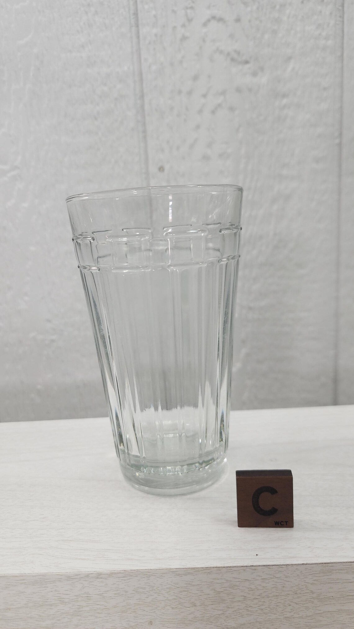 Longaberger Woven Traditions Glass - Flat Tumbler Drinking Glass ...