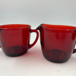 Vintage Anchor Hocking Royal Ruby Red Dinnerware | Choose From: 9 ...